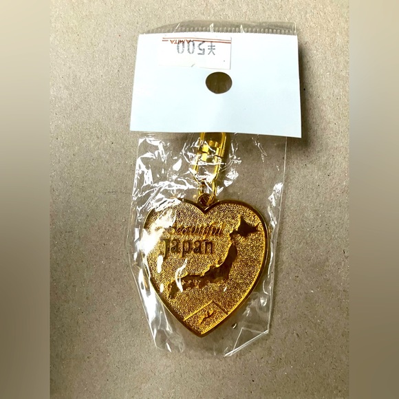 Accessories | Vintage Japan Keychain Multi Color Metal Souvenir Scenery ...